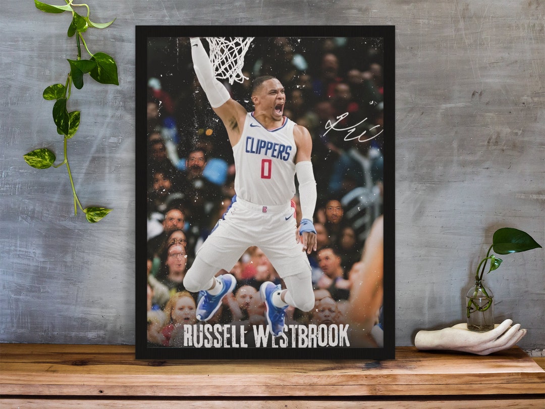 Russell Westbrook Poster, Los Angeles Clippers, NBA Star, NBA Fans, NBA ...