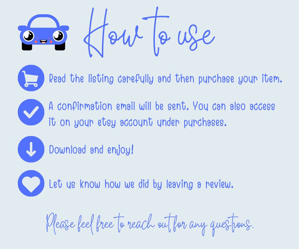 Car Themed Digital Printable Busy Book - Etsy