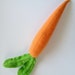 Lil' Monster Carrot Toy Easter Prop Giant Carrot Plush - Etsy