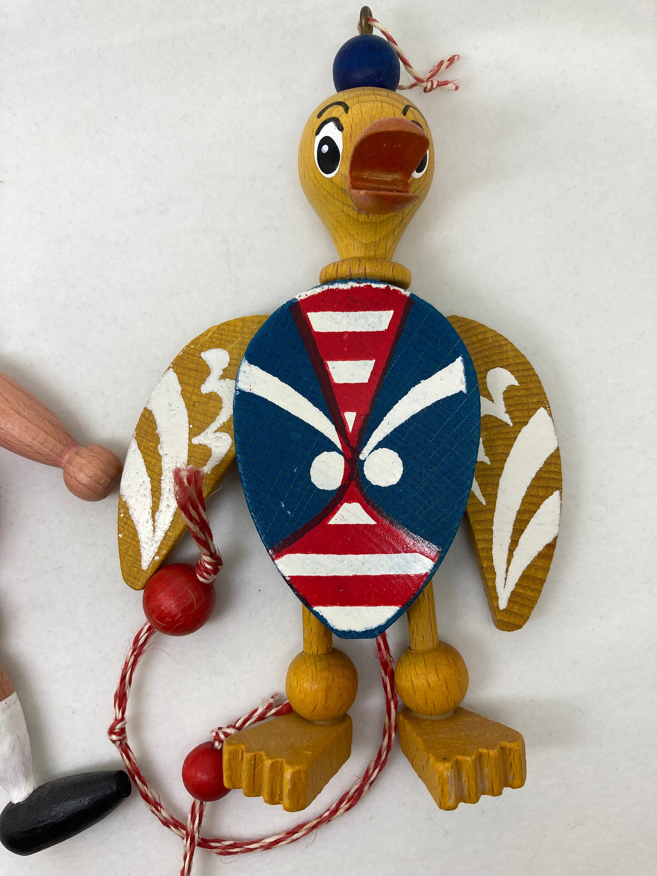 CHOICE One of Two Designs Vintage Austrian Jumping Jack Toy - Etsy