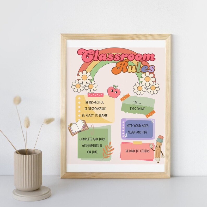 Back to School Printables Bundle Set of 7 Printable Templates for ...