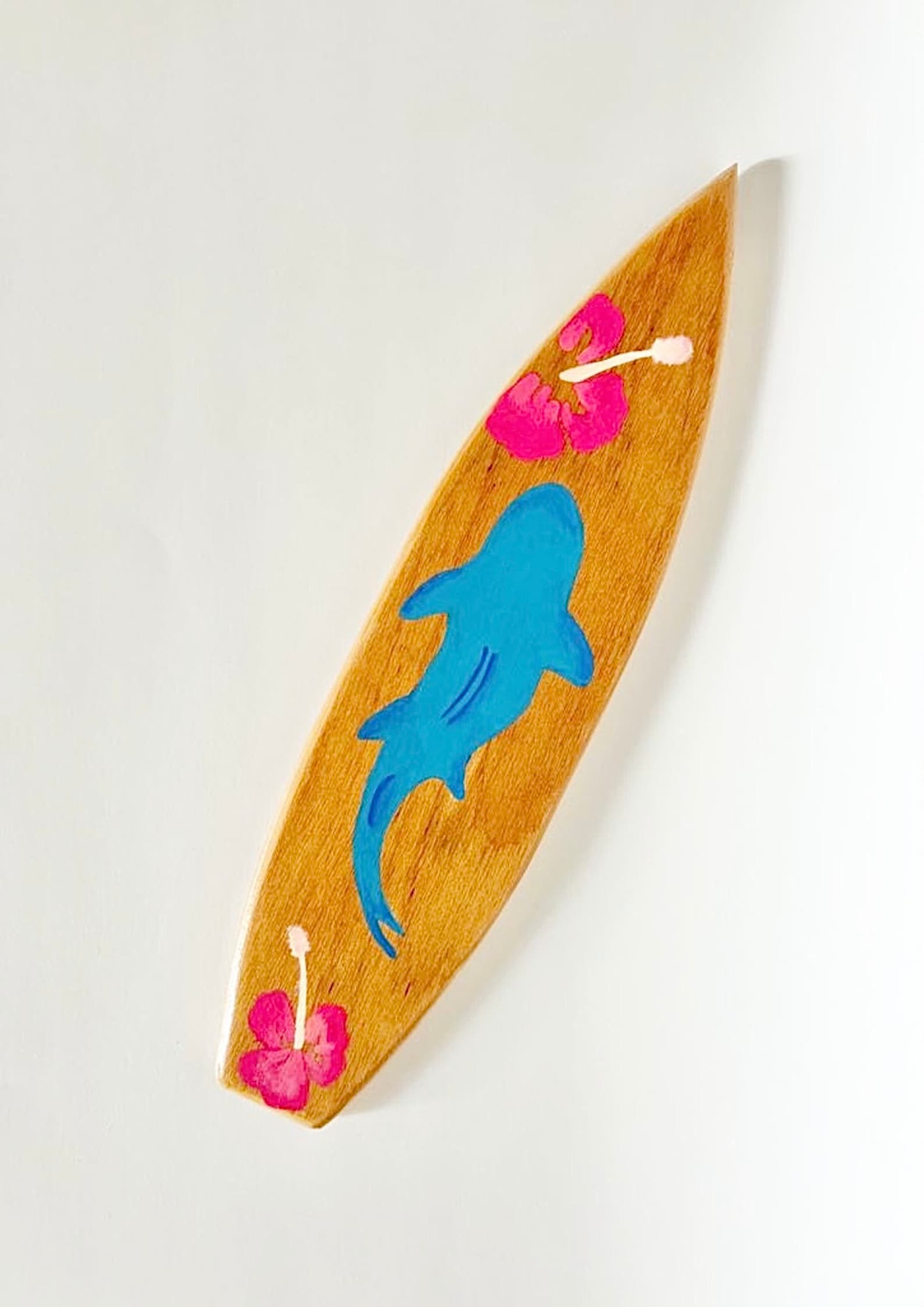 Surf Board Wall Decor, Coastal Theme, Hand-painted, Beach House Decor ...