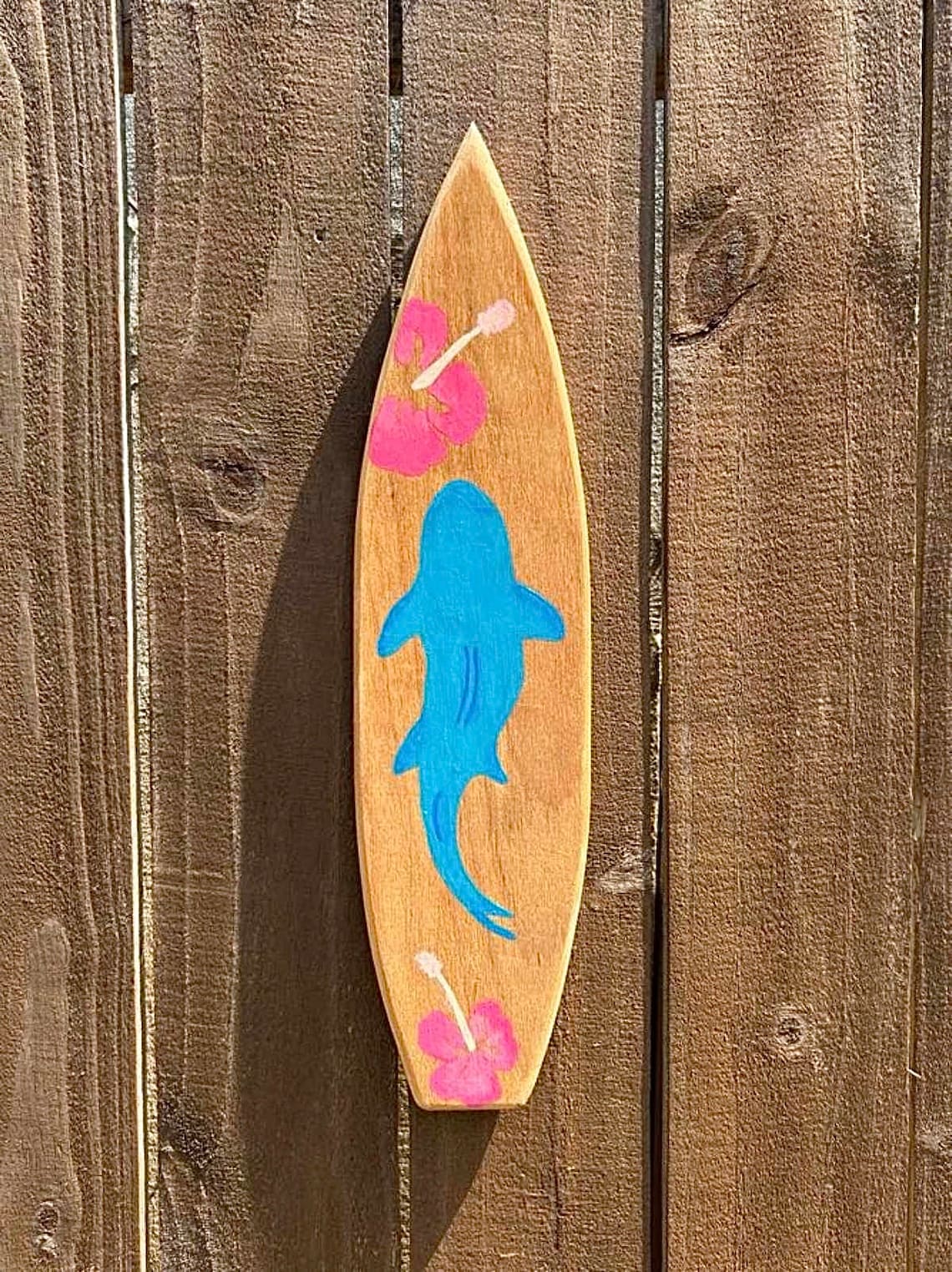 Surf Board Wall Decor, Coastal Theme, Hand-painted, Beach House Decor ...