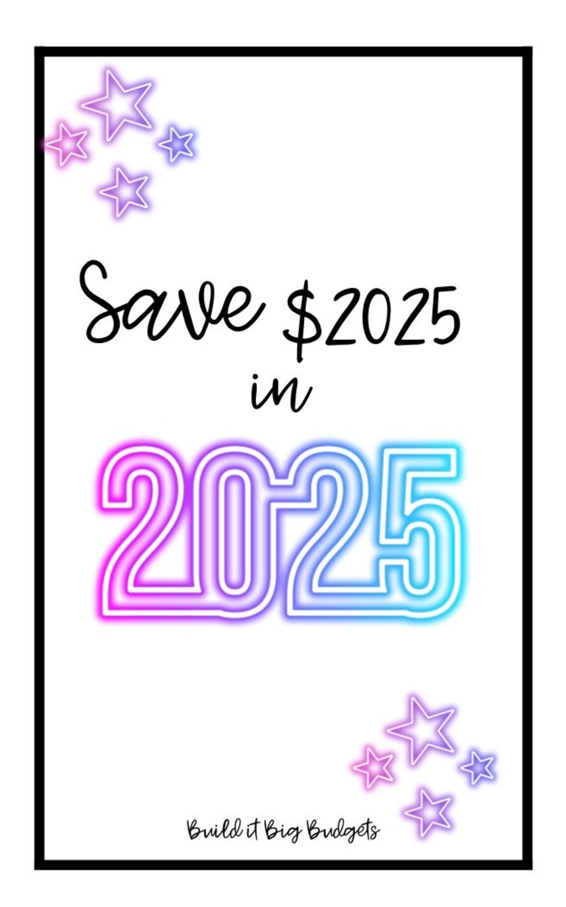 Save 2025 in 2025 - Digital Download - Etsy