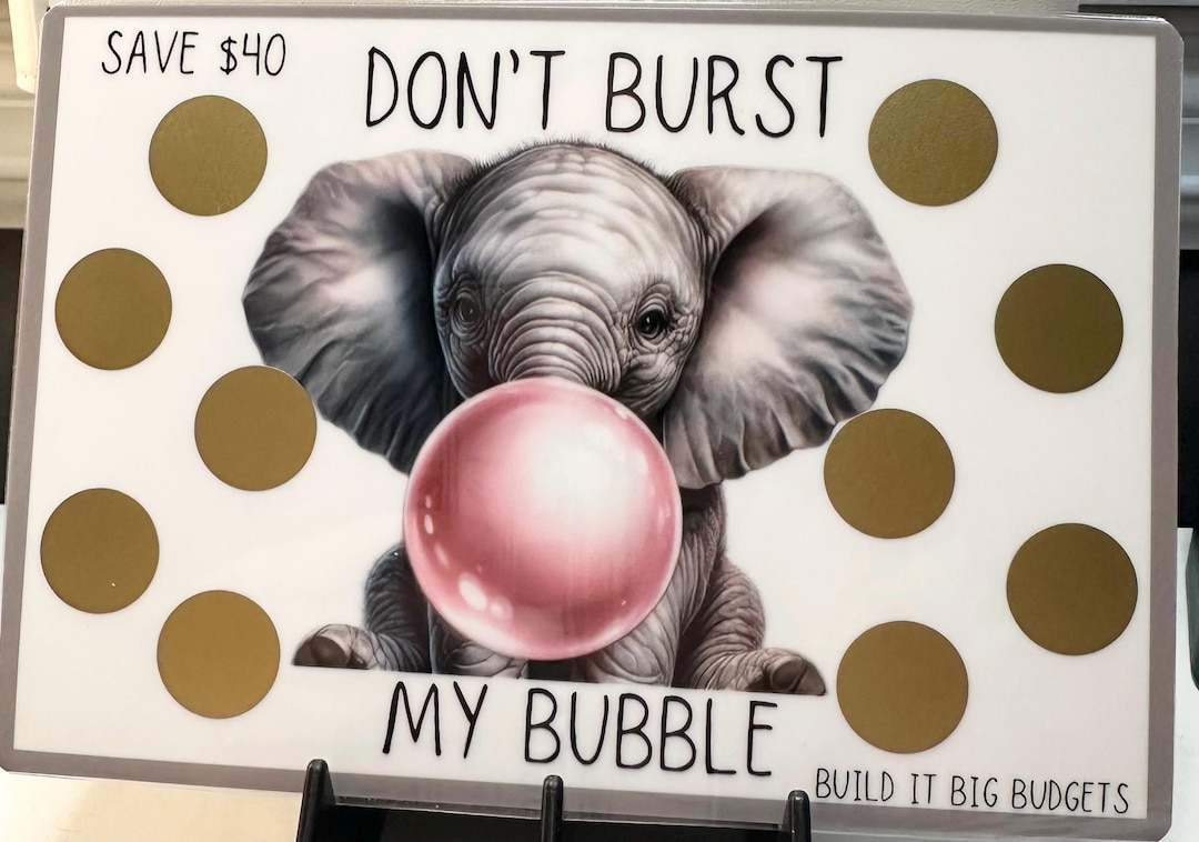 Don’t Burst My Bubble - Etsy