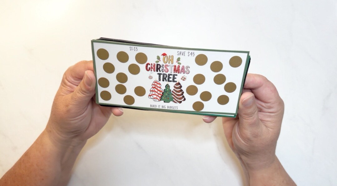 Oh Christmas Tree Scratch off Challenge - Etsy
