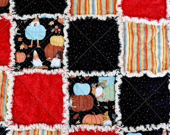 Lap Rag Quilt. Floral Quilt. Farmhouse Quilt Decor. Farm Truck - Etsy