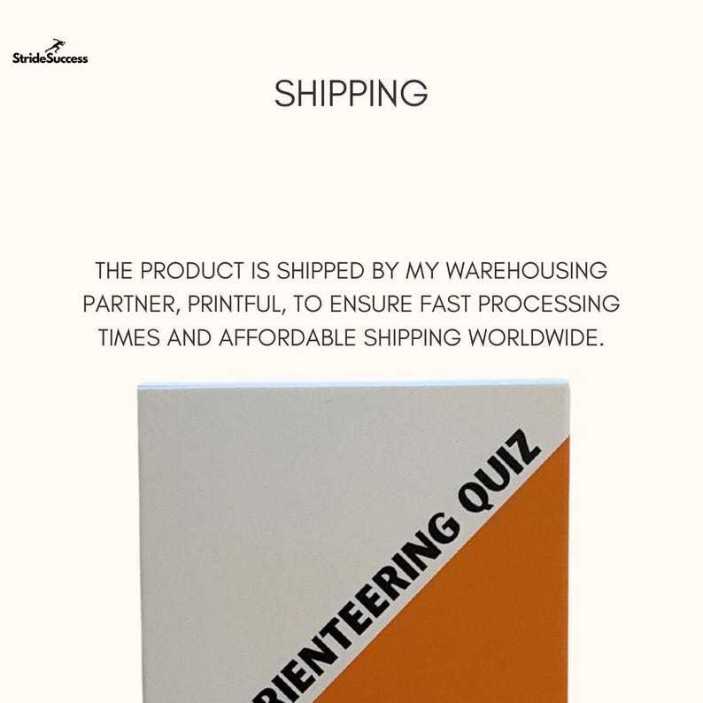 The Orienteering Quiz: Trivia Card Game With 297 Orienteering Questions ...