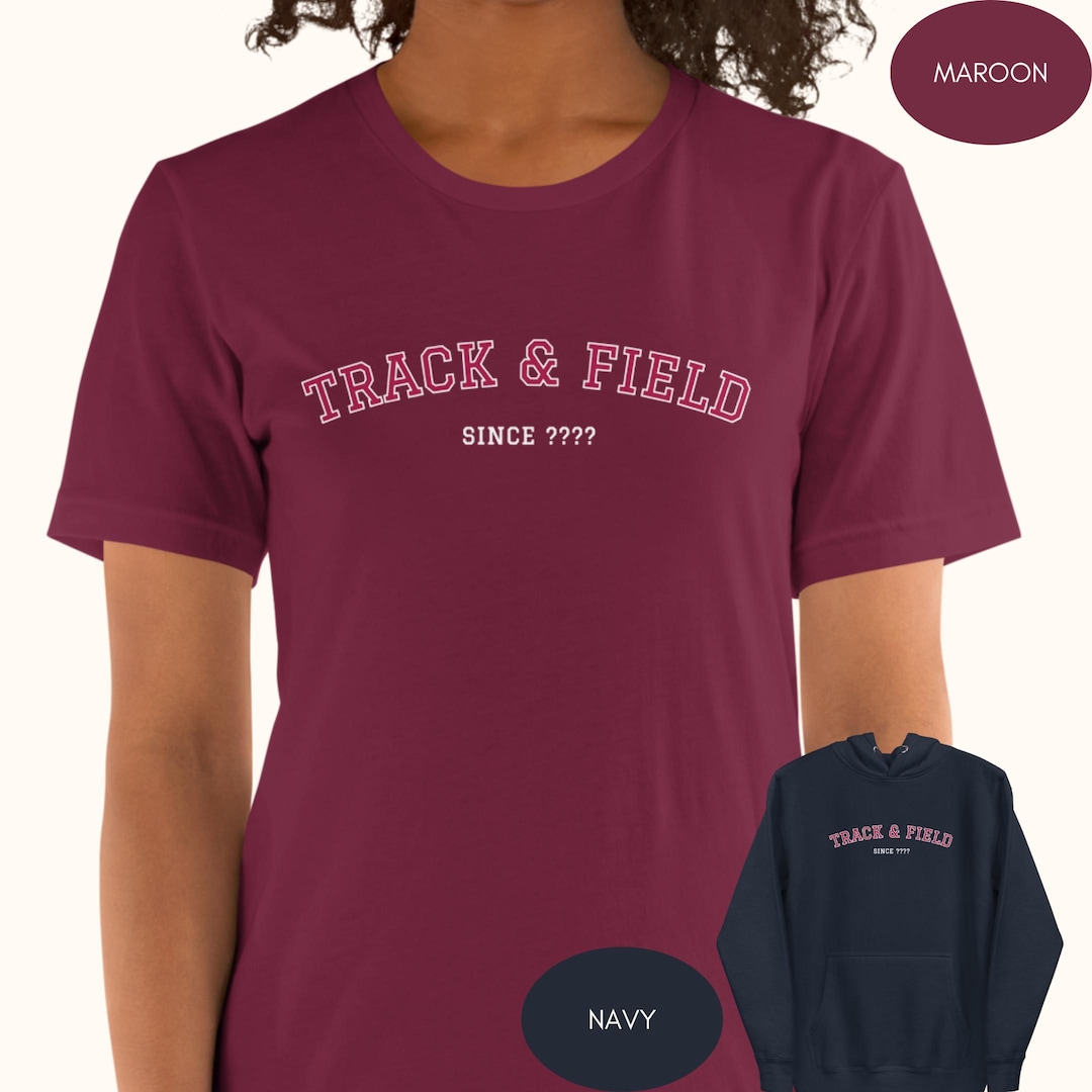 Custom Track & Field Shirt: Personalized Athlete Gift - Etsy