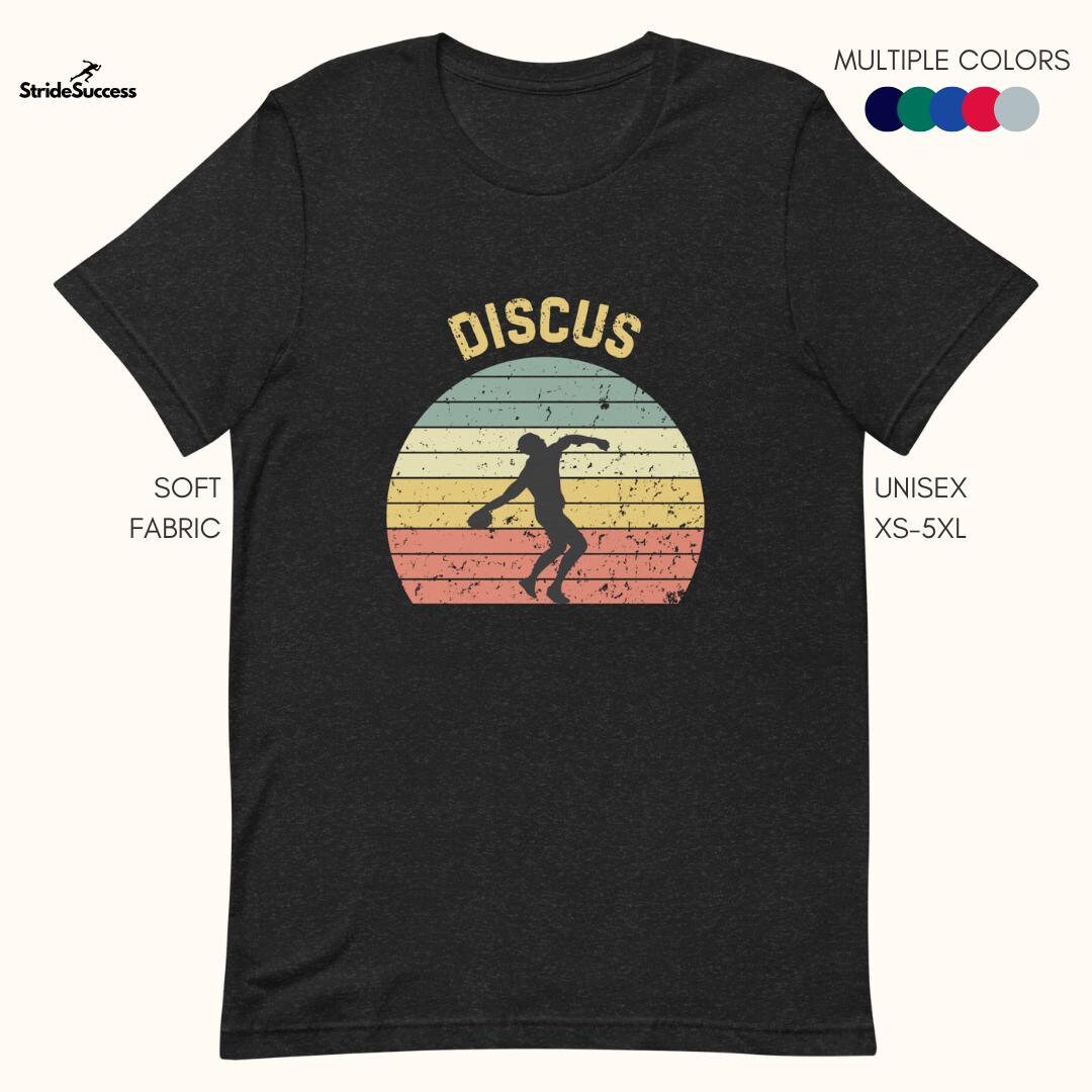 Discus T-shirt - Track and Field Shirt for Discus Throwers, Discus ...