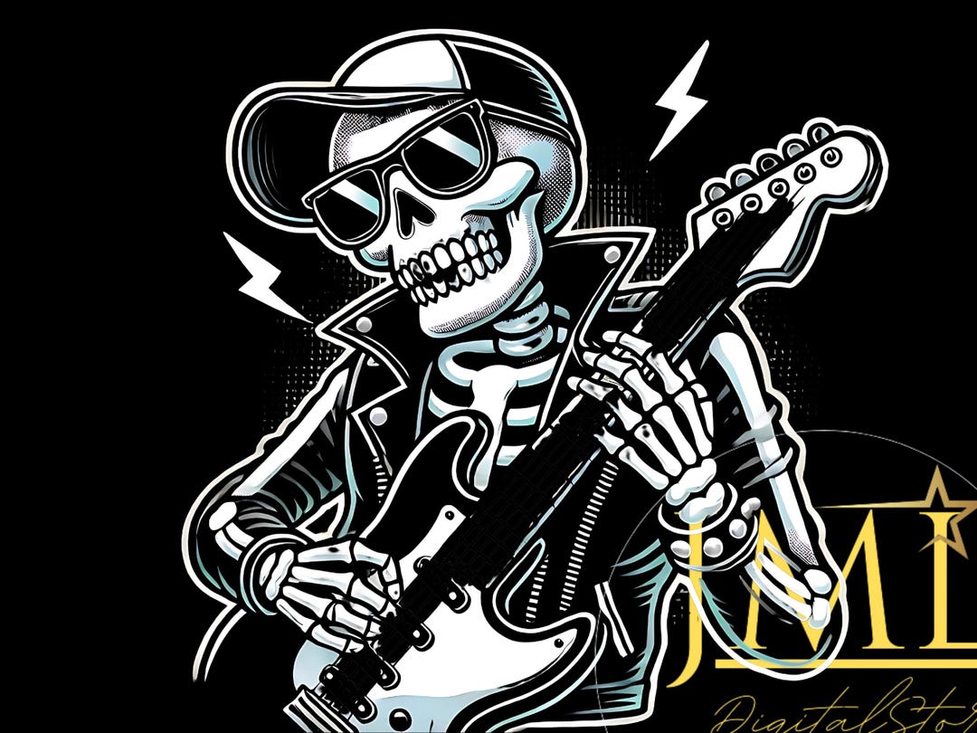 Gift Png,rocker Skeleton Png, Halloween Skeleton, Skeleton ...