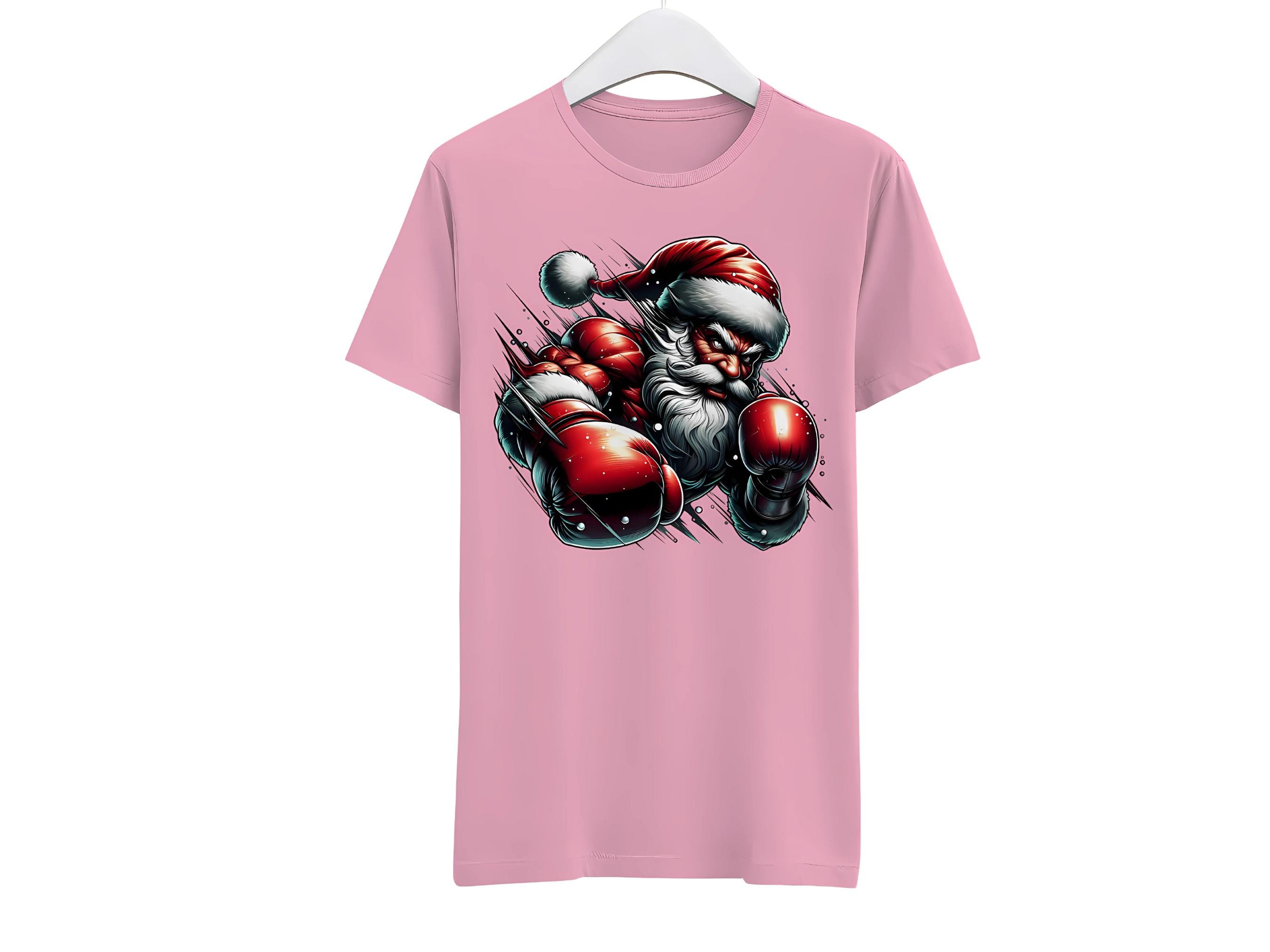 Christmas Boxing Santa Png Bold Christmas Design in PNG and Svg,santa ...