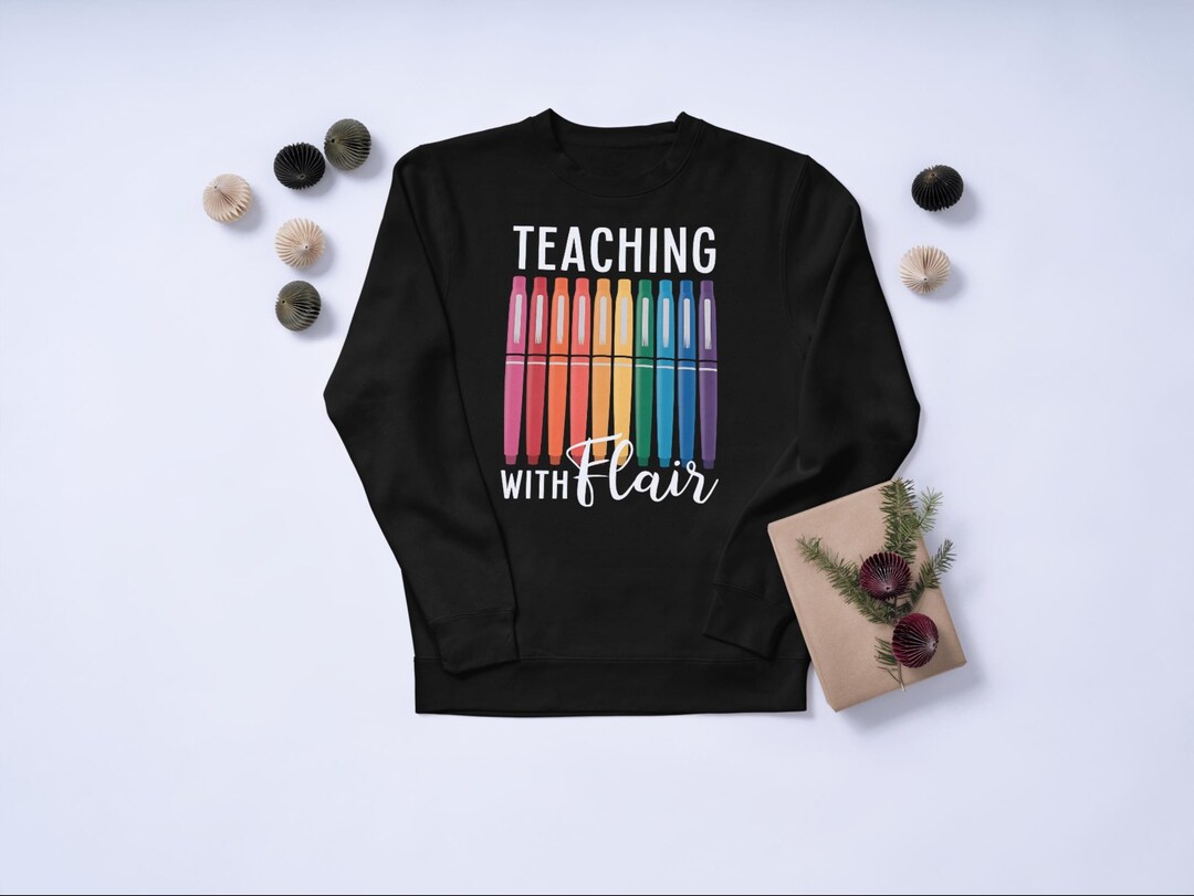 Teaching With Flair Design PNG -teachers Gifts PNG - Flair Pens ...