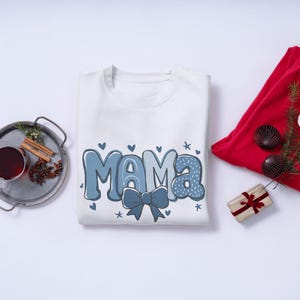 Mama Blue Aesthetic PNG, Cute Mom Design, Mother’s Day Clipart Png,mom ...