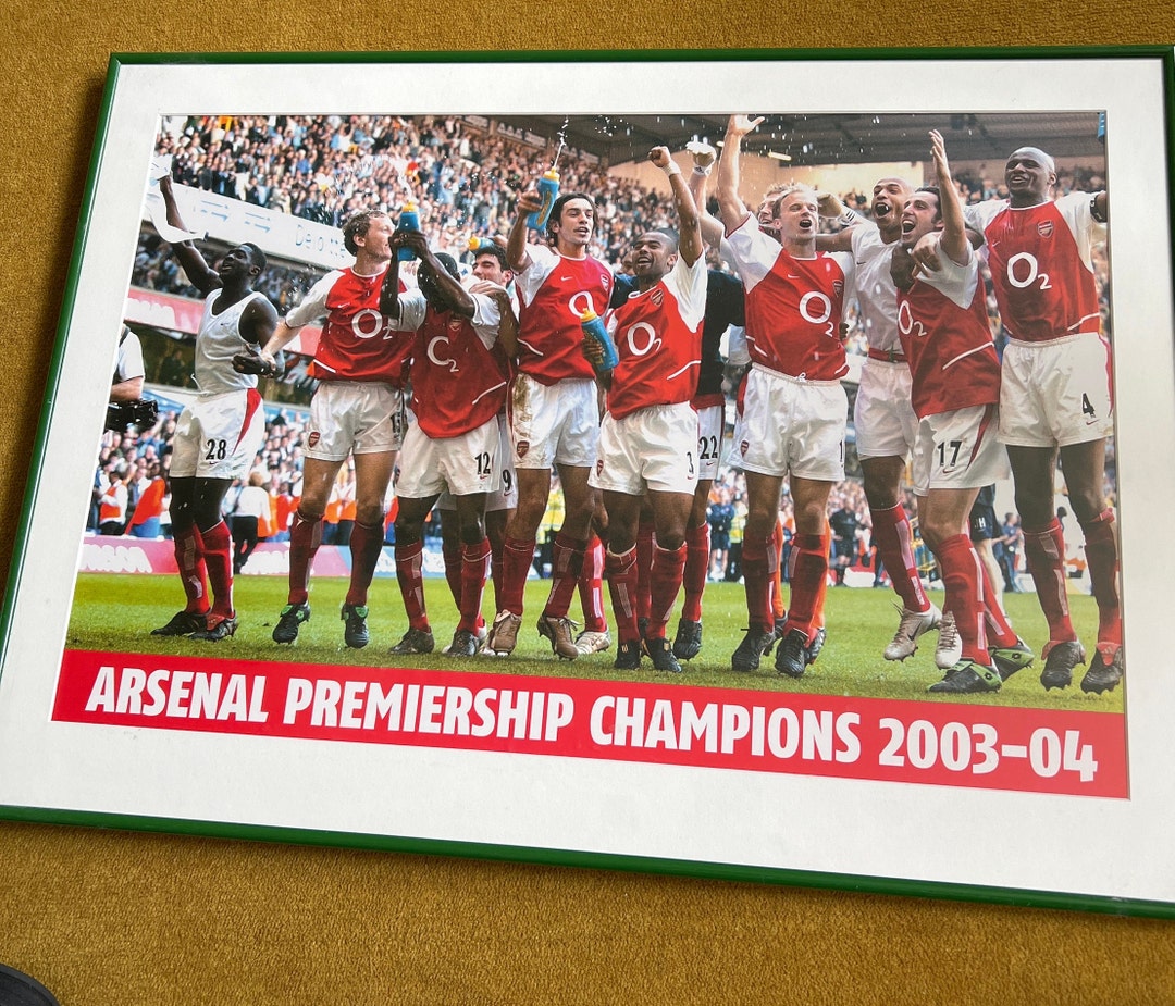 Arsenal’s Invincibles Framed Picture - Etsy