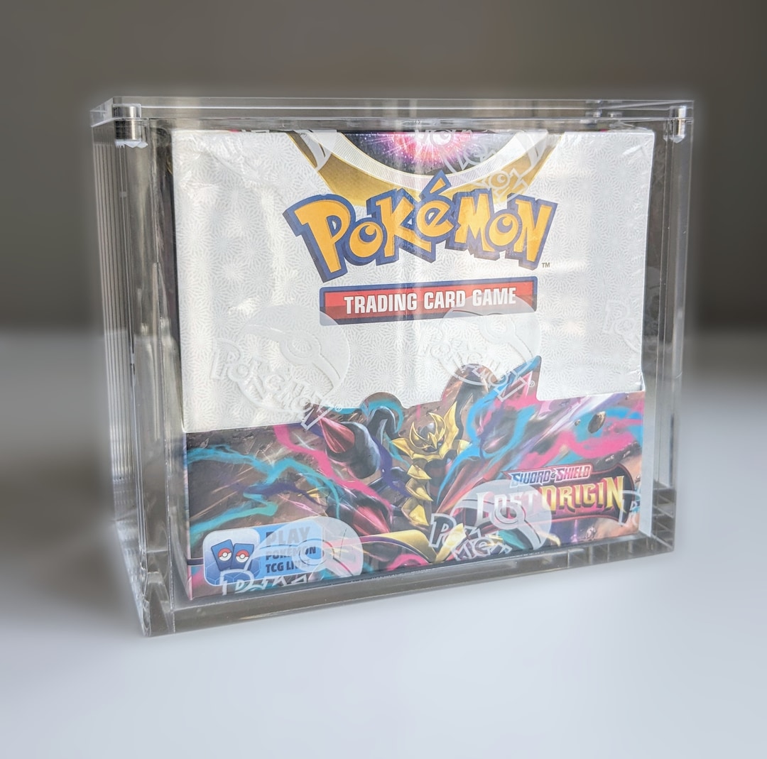 Pokemon Acrylic Booster Box Display Case All Modern Sets - Etsy