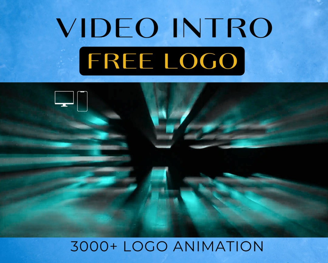 Free Logo and Personalized Intro Template Logo Animation Animation Text ...