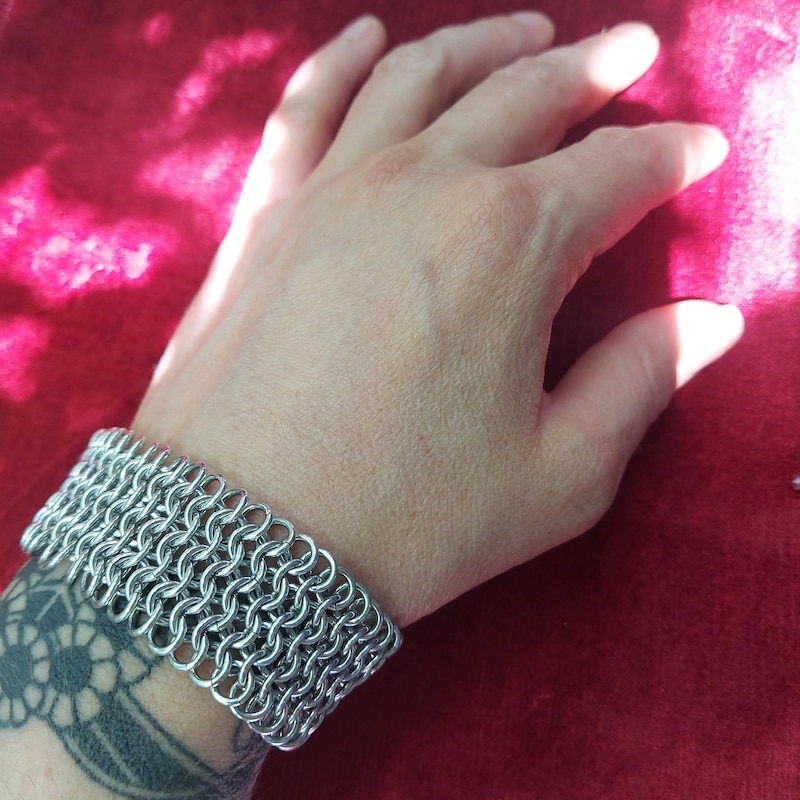 Chainmaille Cuff - Etsy