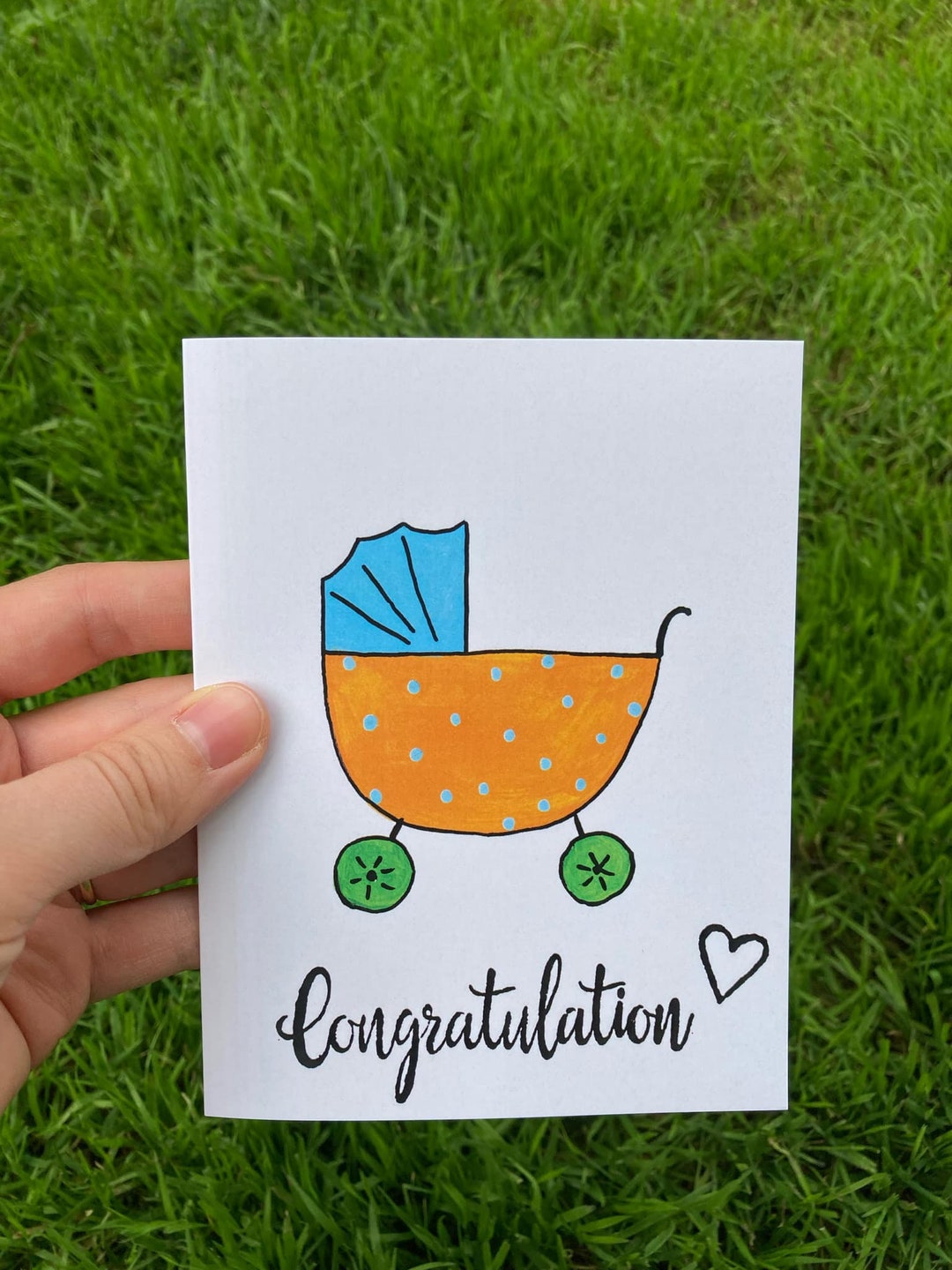 Congratulation Baby Card - Etsy