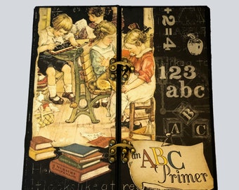 ABC Primer Book Panel Fabric Wilmington Prints Graphic 45 - Etsy