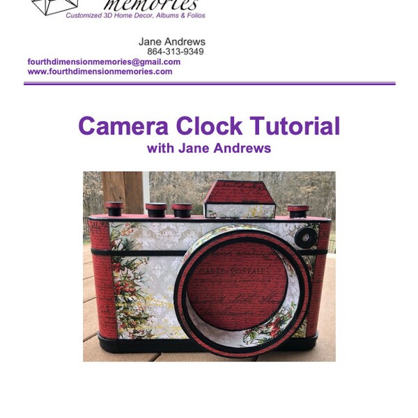 Camera Clock - Etsy