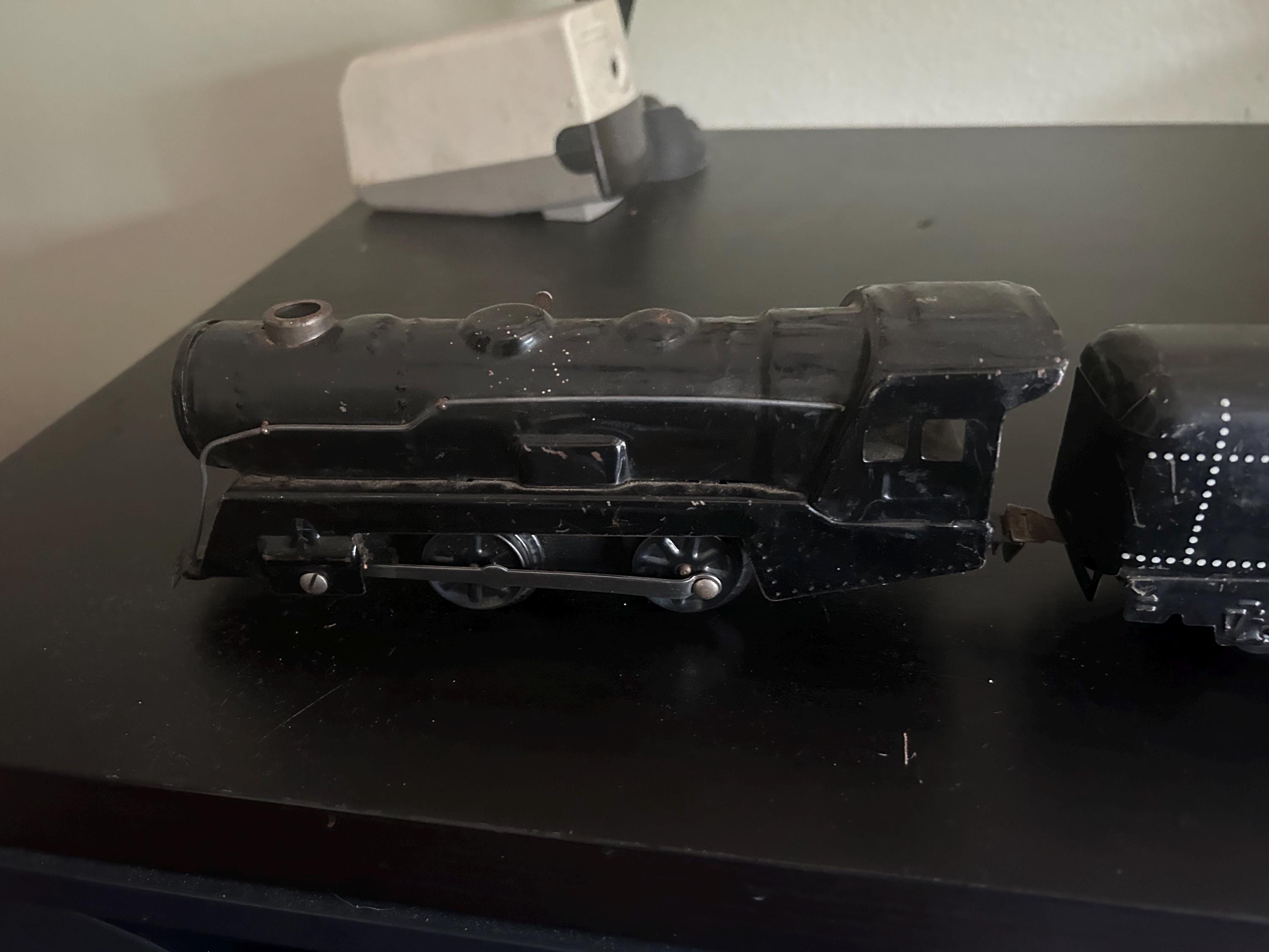 Antique Wind up Train Set - Etsy