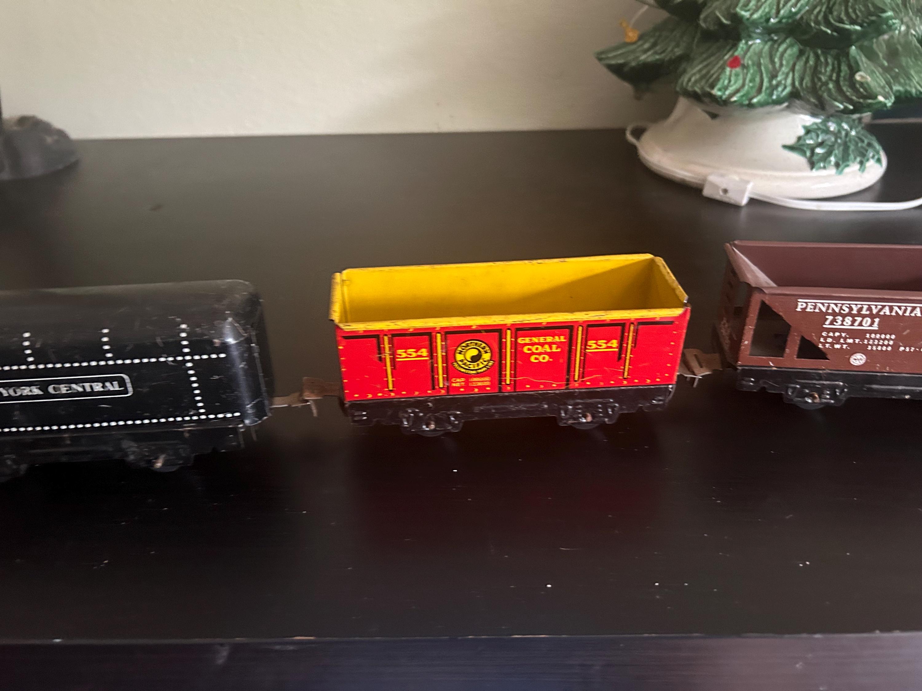 Antique Wind up Train Set - Etsy