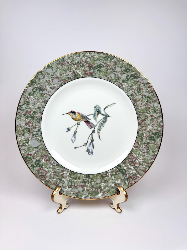 Mint Wedgwood Humming Birds 5pc Place Setting Made in England - Etsy