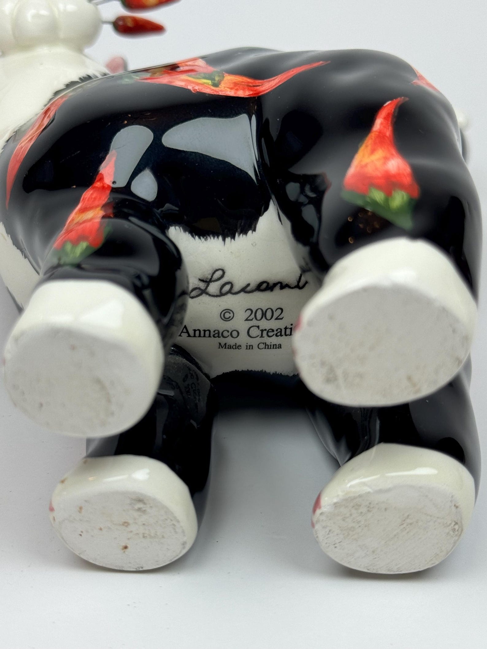 Selection of Amy Lacombe Whimsiclay Cat Figurine Collection Annaco ...