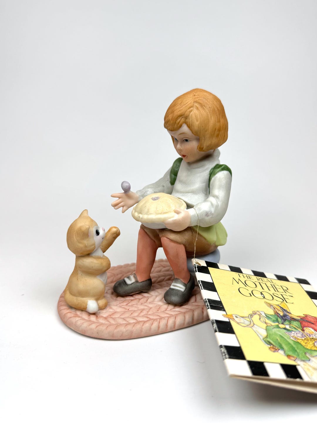 Vintage 1989 Mac Millan “jack Be Nimble” Real Mother Goose Porcelain ...