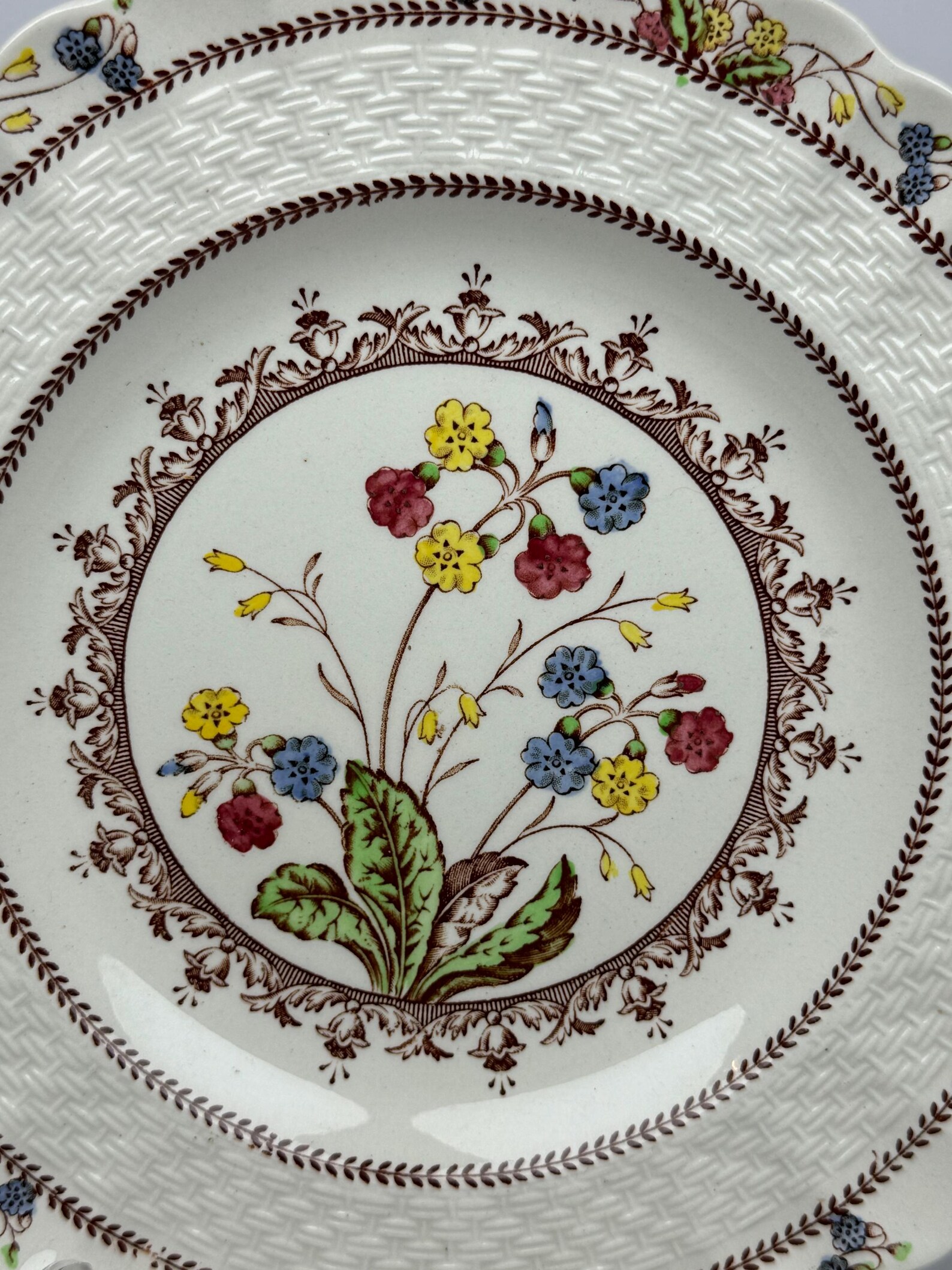 Antique 1890s Copeland “spode’s Cowslip” Salad Plate 7 7/8" - Etsy