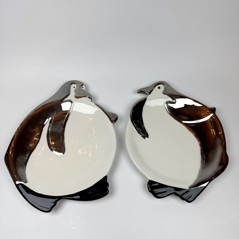Penguin Plate - Etsy