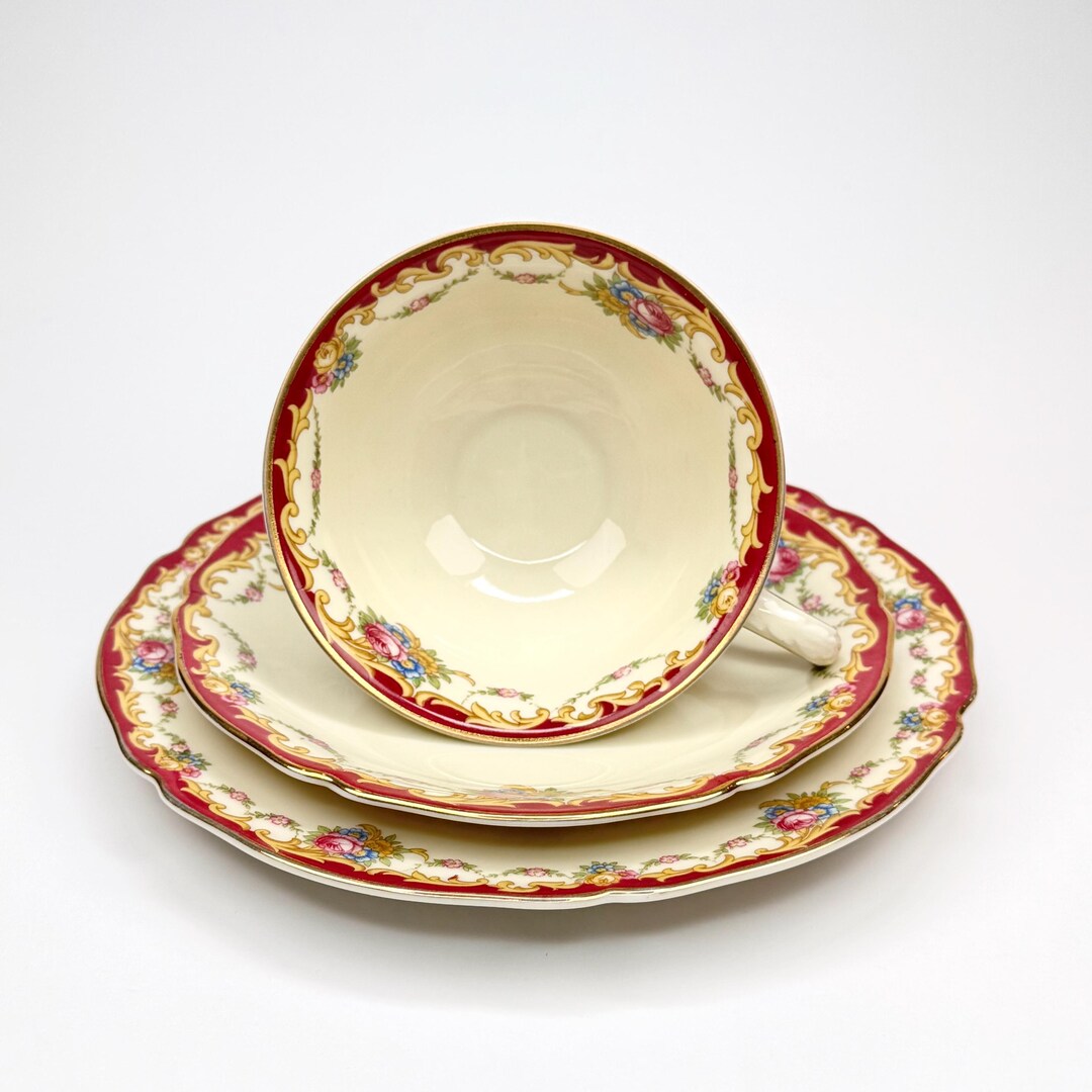 Vintage 1946-1965 Hutschenreuther Bavaria “the Nanton” Trio - Teacup ...