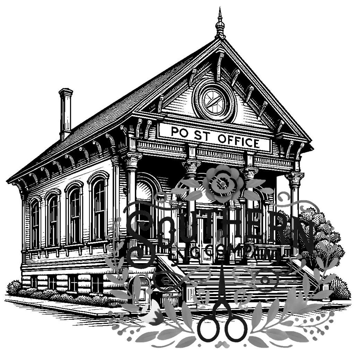SVG Vintage Post Office Bundle | Digital Download | Cut Files for ...