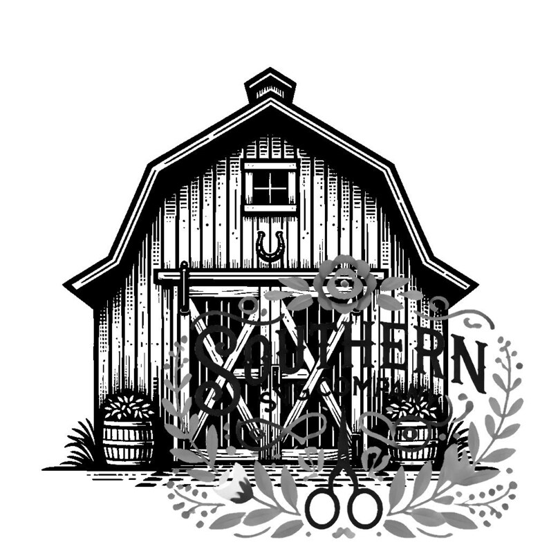 SVG Barn Door SVG Bundle | Farmhouse Design Elements | Digital Download ...