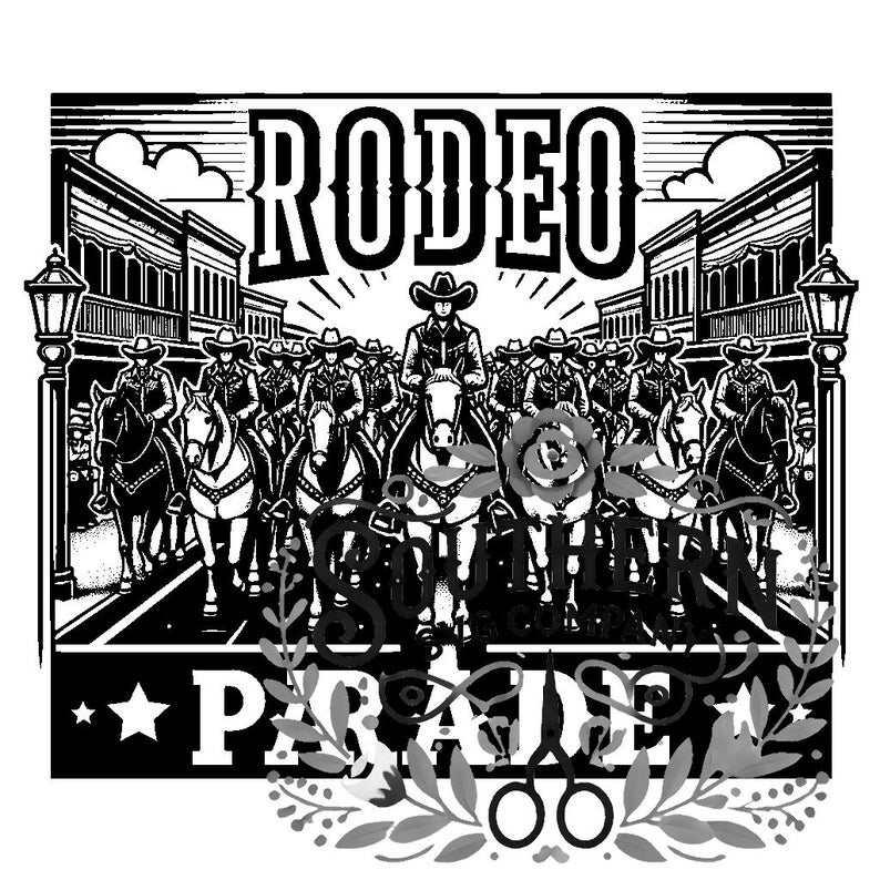 Rodeo Parade SVG Bundle | Cowboy & Western Themed Crafts | Printable ...