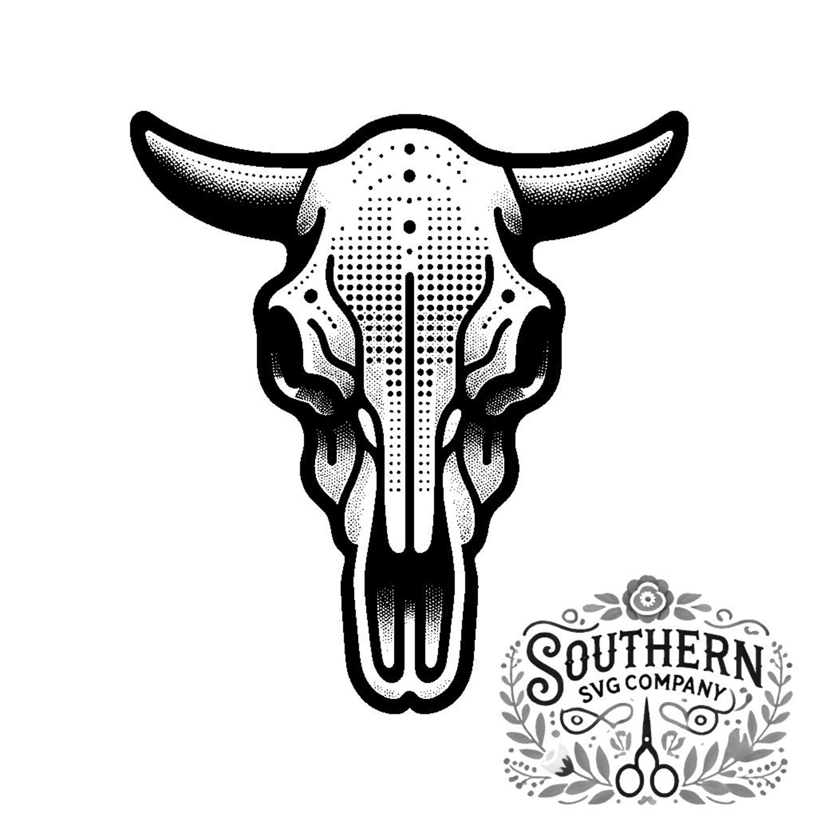 SVG Cow Skull Bundle - Unique Surreal Decor for Home or Crafts, Perfect ...