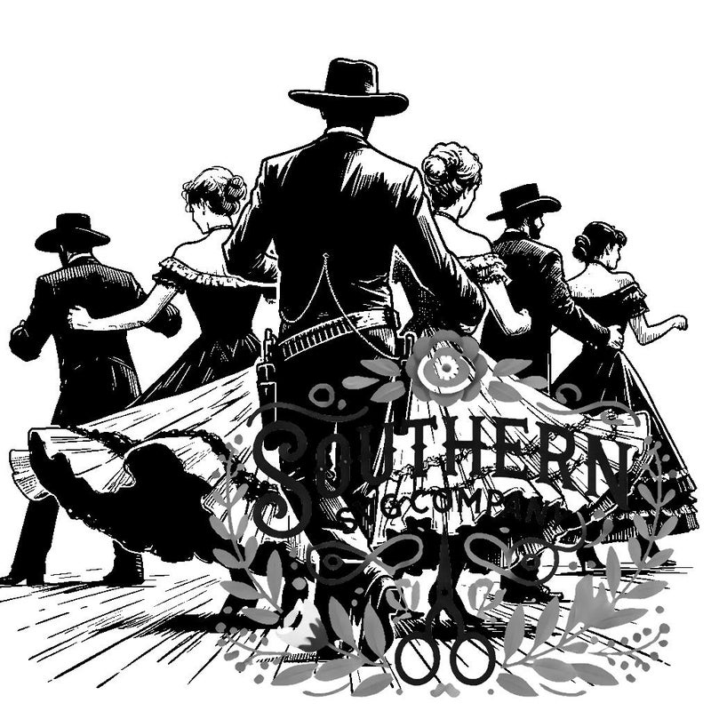 Saloon Dancer - Etsy