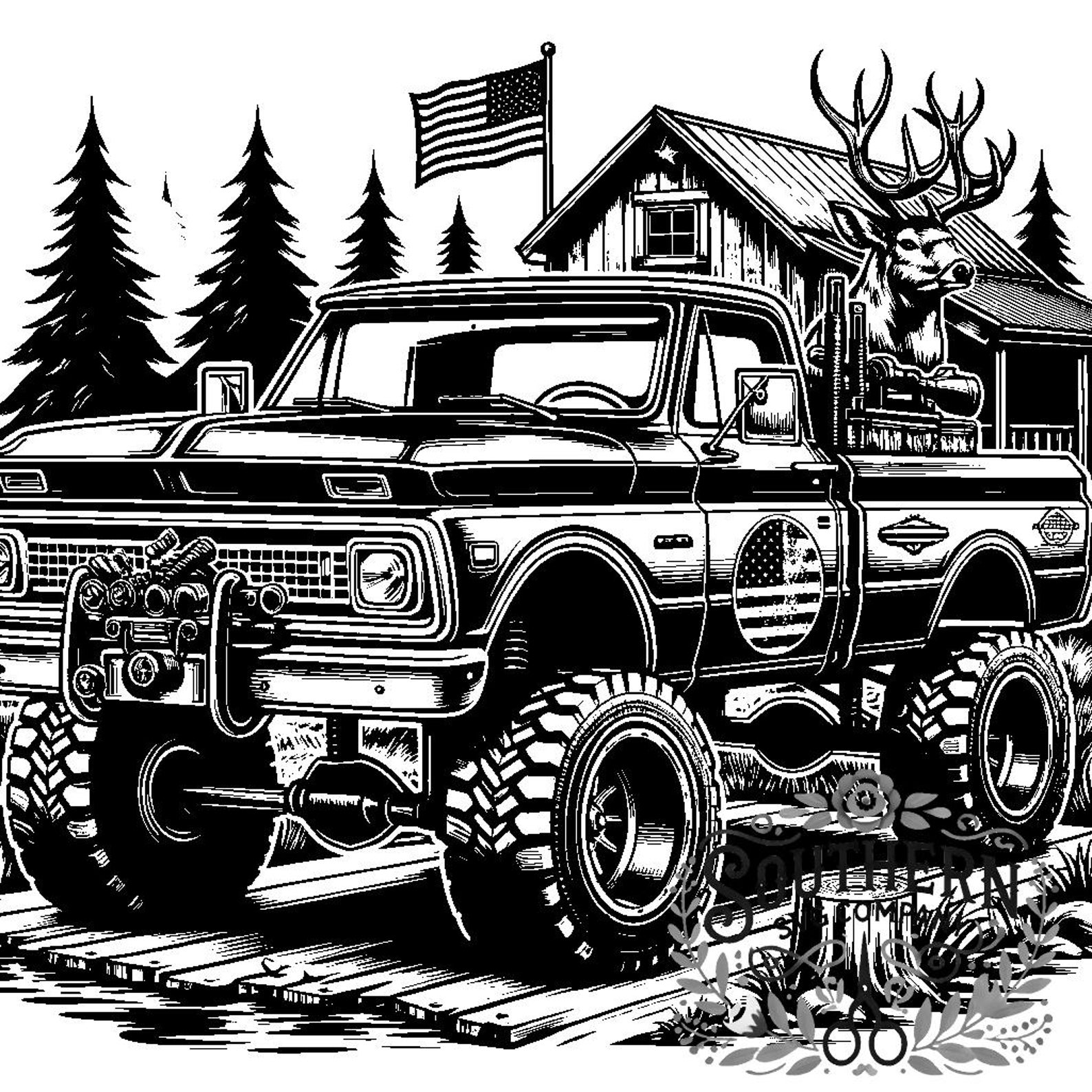 Rustic SVG Bundle - Hillbilly Delux Designs for DIY Crafts, Cutting ...