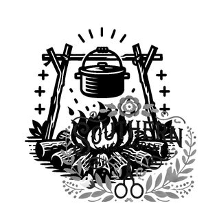 Campfire Cooking SVG Bundle - Perfect for Your Outdoor Adventures ...