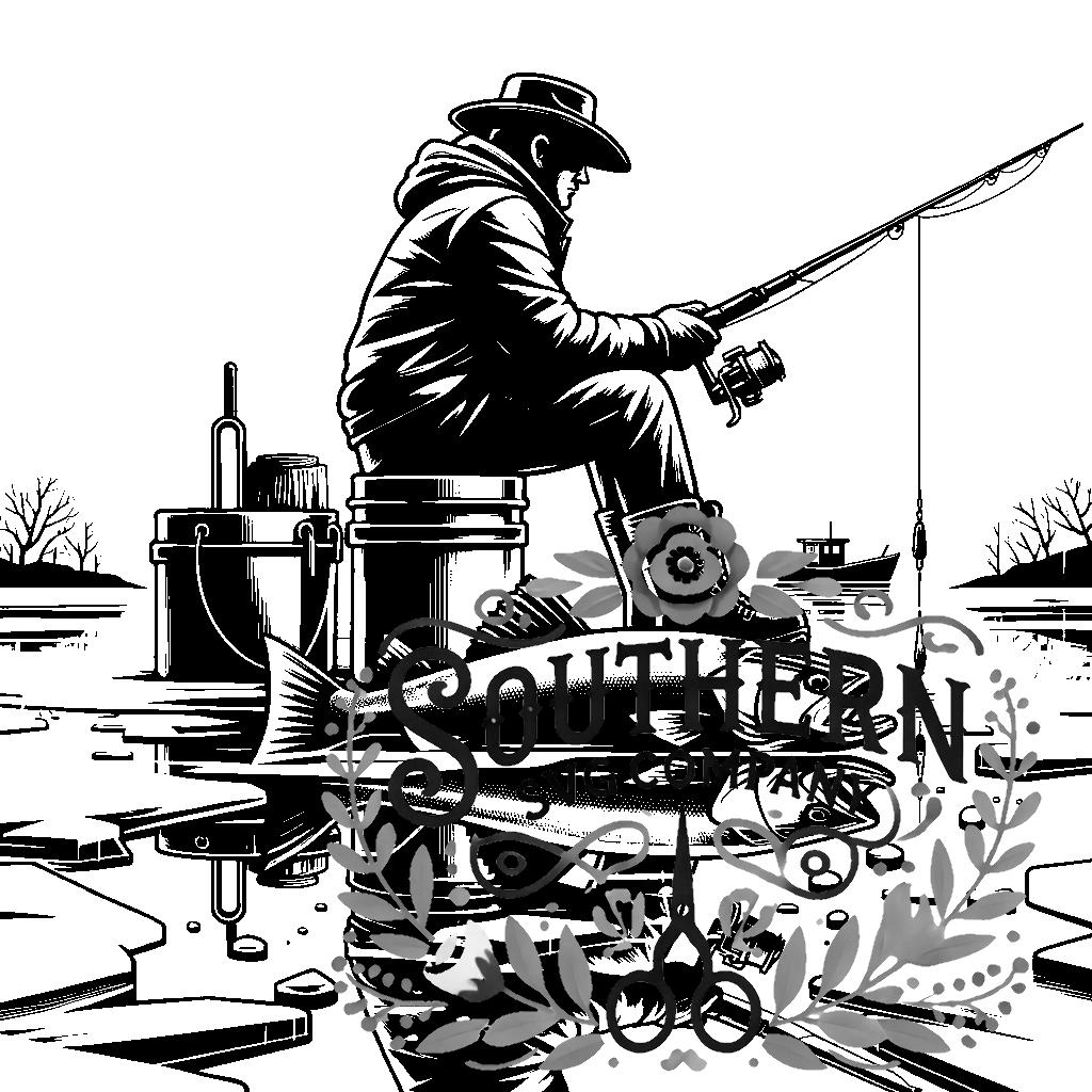 Ice Fishing SVG Bundle - Perfect for Winter Fishing Enthusiasts ...