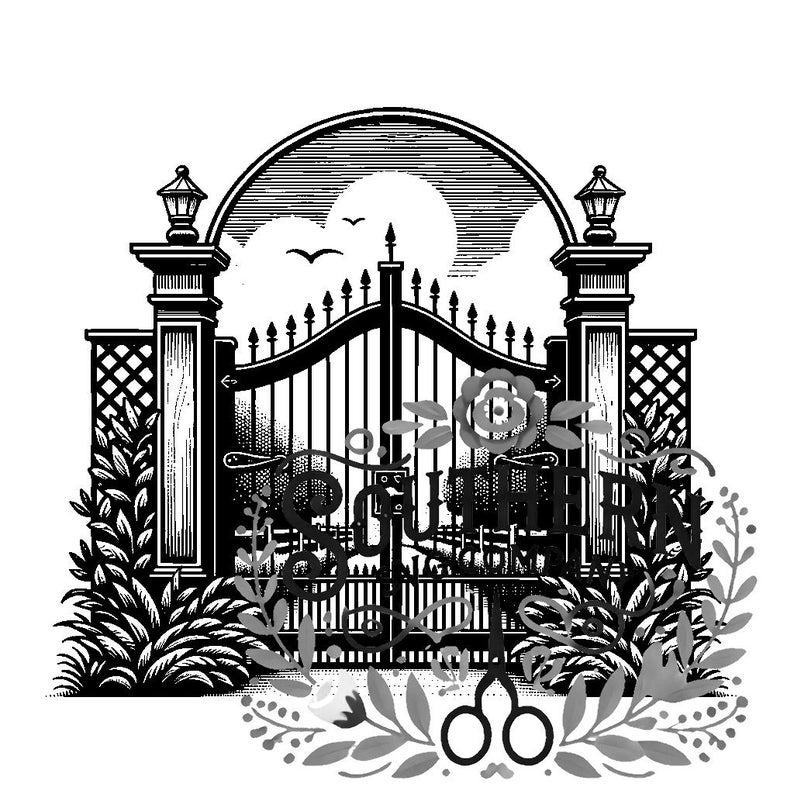 SVG Garden Gate Bundle - Digital Download for Crafting, DIY Projects ...