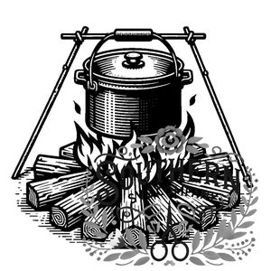 Campfire Cooking SVG Bundle - Perfect for Your Outdoor Adventures ...