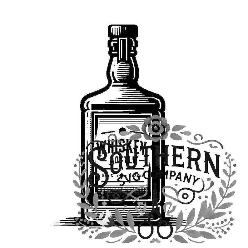 Whiskey Bottle SVG Bundle Perfect for DIY Crafts - Etsy