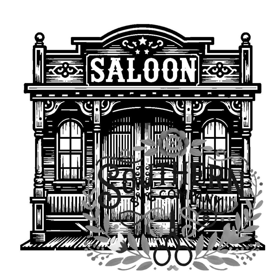 Saloon Doors SVG Bundle - Western Digital Cut File for Cricut ...