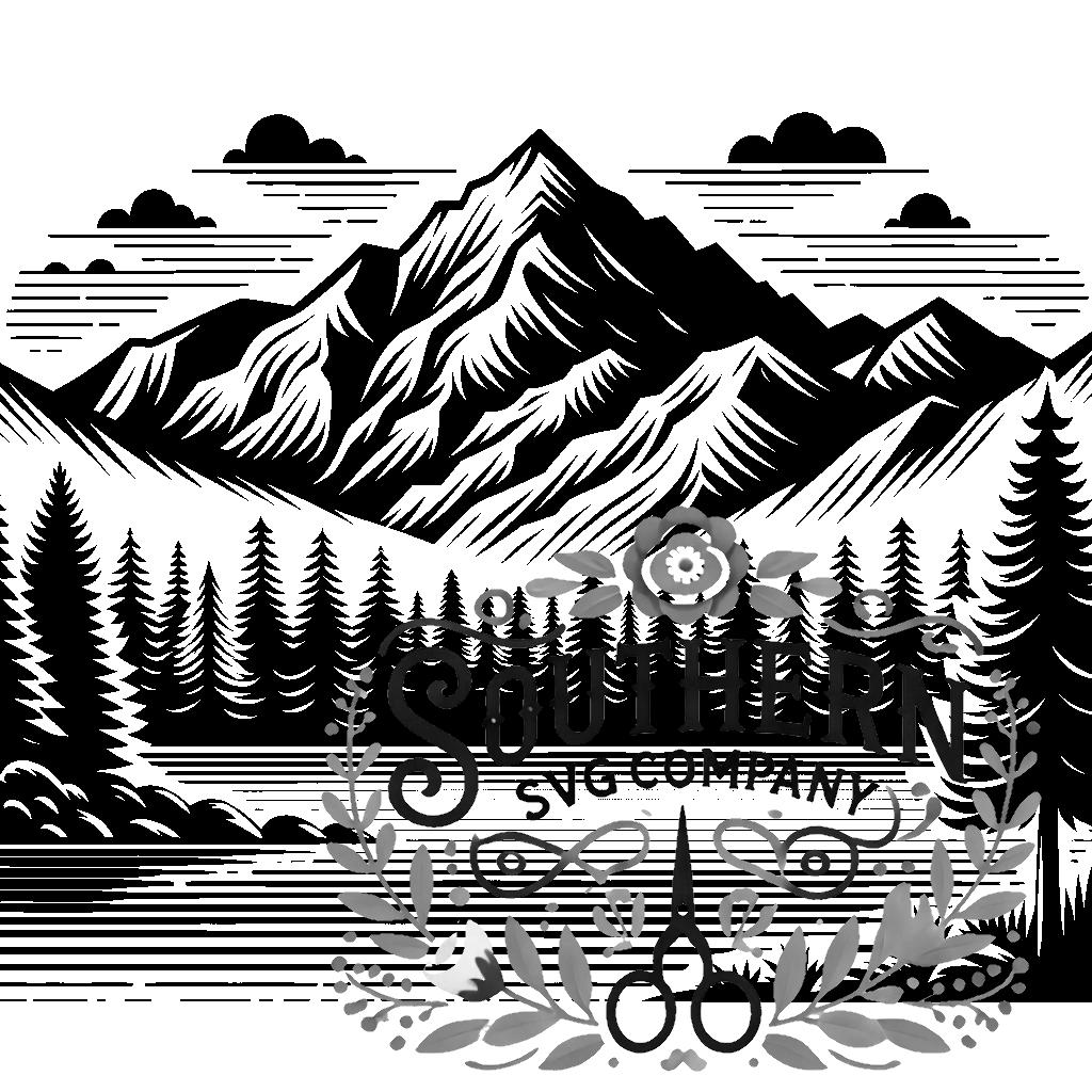 Mountain Lake SVG Bundle - Vector Designs for Crafting, Ideal for ...