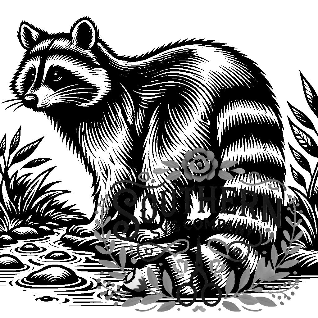 SVG Raccoon Bundle - Unique Digital Download for Crafting, DIY ...