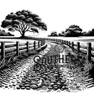 Gravel Path SVG Bundle Digital Design Files for Creating Stunning Path ...