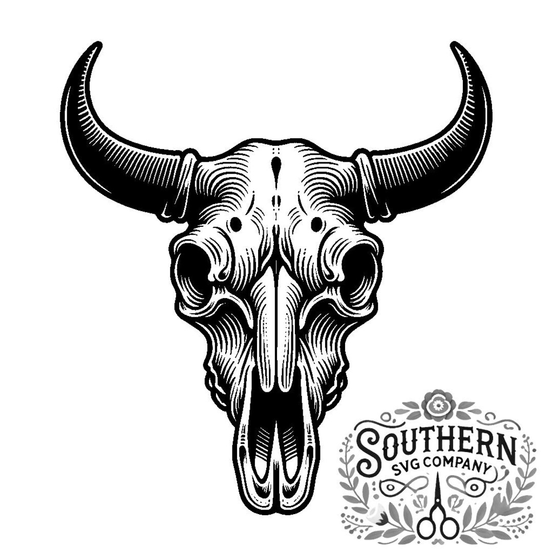 SVG Cow Skull Bundle - Unique Surreal Decor for Home or Crafts, Perfect ...