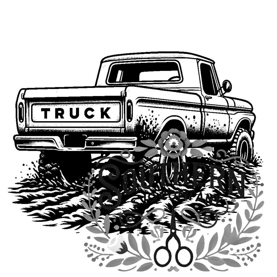 Old Pickup Truck Mud SVG Bundle Vintage Truck Digital Download - Etsy